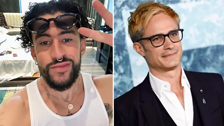 Este es el apasionado beso que Bad Bunny y Gael García se dieron: el cantante habló al respecto ...