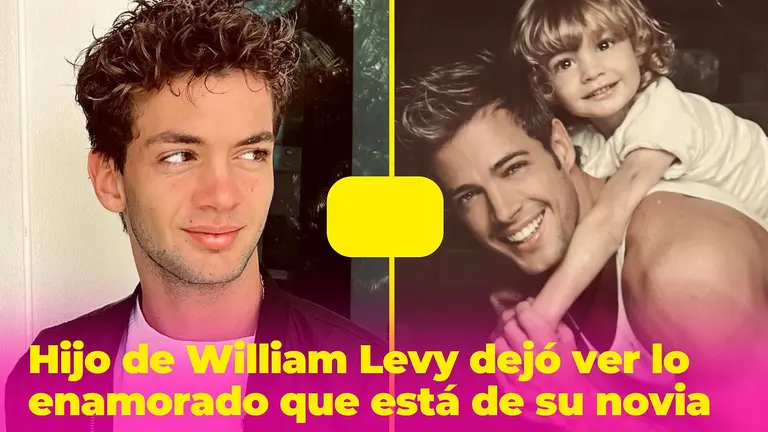 Hijo de William Levy, más enamorado que nunca: le dicen que es un rompecorazones igual que su ...