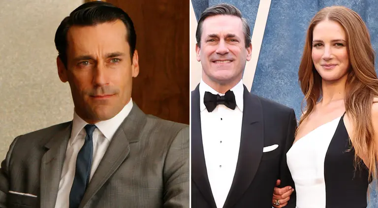 Jon Hamm, el actor de 'Mad Men', dejó a su prometida para casarse con una mujer más joven ...