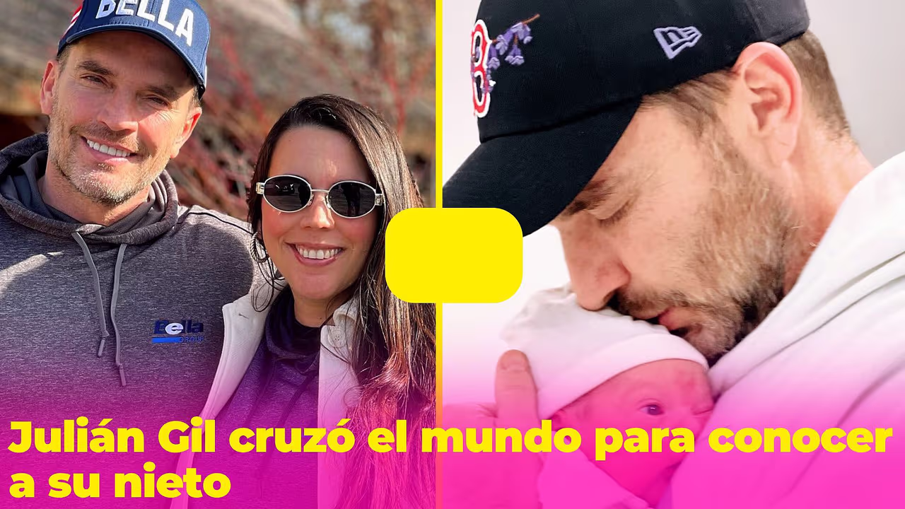 Julián Gil vivió una auténtica travesía para conocer a su nieto | Shows ...