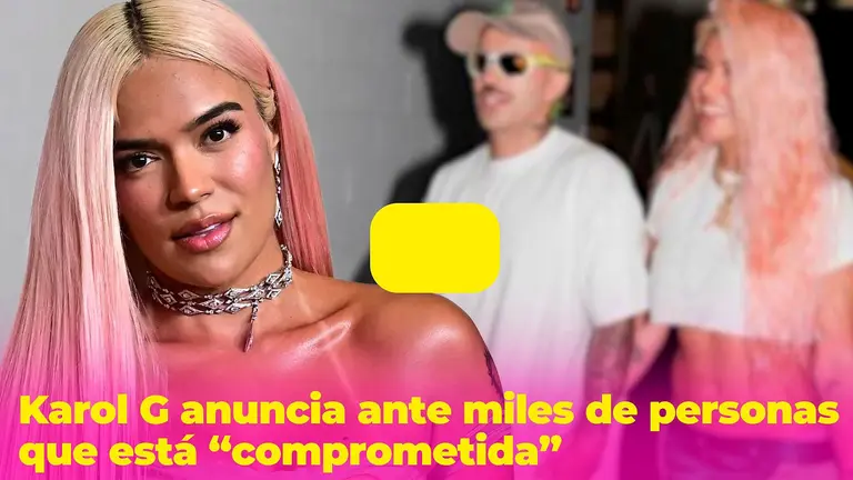 Karol G causa revuelo al revelar que está "comprometida": así lo ...