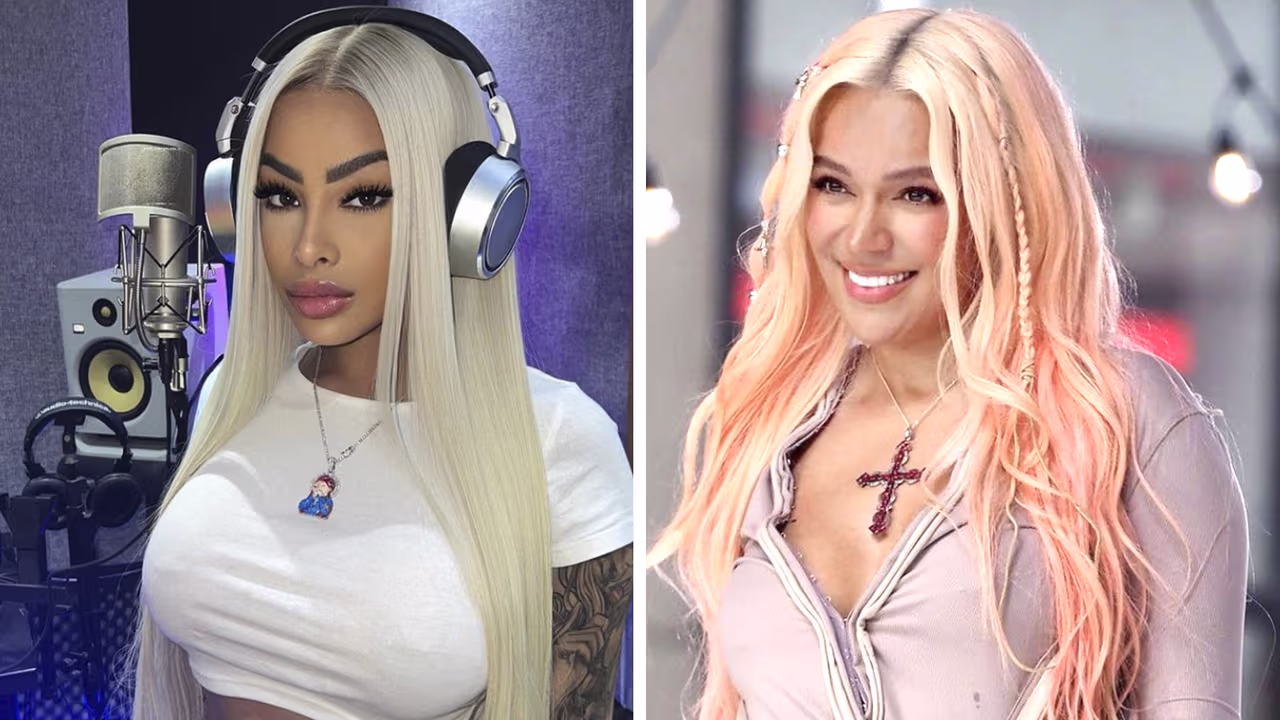 ¿Karol G le copió el look a Yailin? Las redes sociales arden con los ...