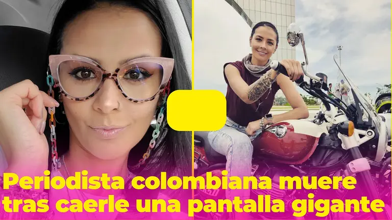 ¿La periodista Luz Piedad Eusse predijo su muerte? Falleció al caerle encima una pantalla ...