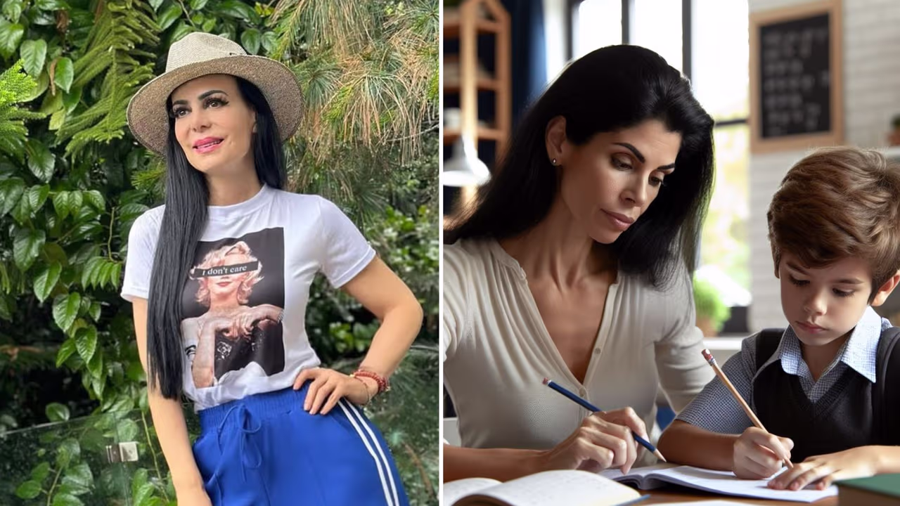Maribel Guardia era la única que estaba al pendiente de la educación de ...