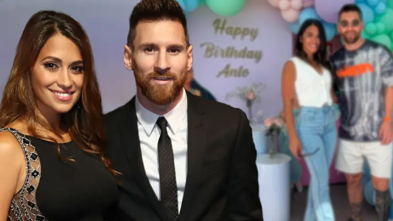 Messi celebra a su esposa Antonela con fiesta de princesas y le dedica ...