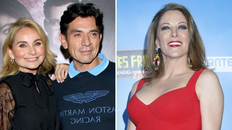 Mientras Andrea Noli agradece a Elizabeth Álvarez por la unión entre su ...