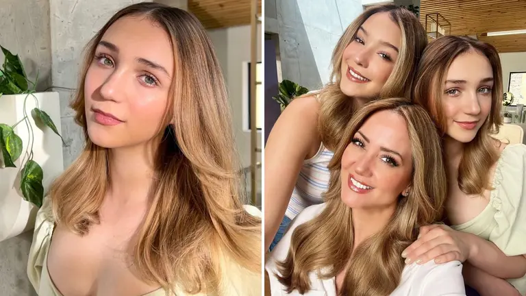 Nina Rubín, hija de Andrea Legarreta y Erik Rubín, decide dejar la escuela para cumplir sus ...