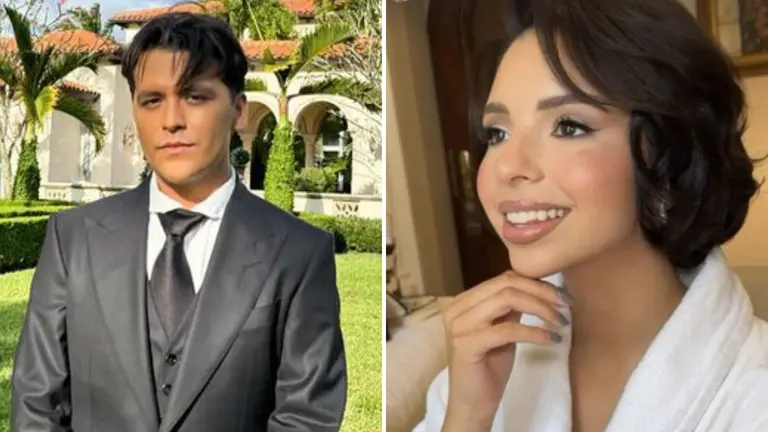 ¿Christian Nodal revela la primera foto de su boda con Ángela Aguilar? Evidencian detalle que ...