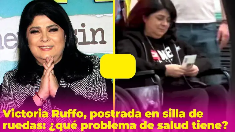 ¿Qué tiene postrada a Victoria Ruffo en una silla de ruedas?: esto hay ...