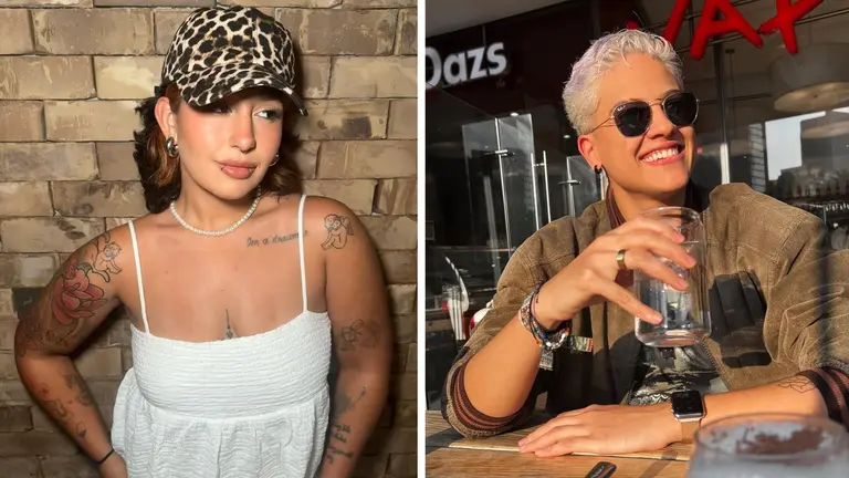 Romina Marcos comparte foto subida de tono de su novia, la doctora Laura Salazar, y se hace ...