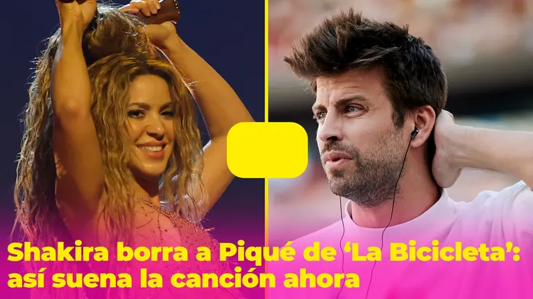 Shakira borra a Piqué de una de sus canciones: así le cambió la letra a ...