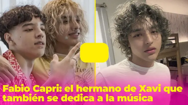 Xavi tiene un hermano que también es cantante: el talento les viene de ... Xavi tiene un hermano que también es cantante: el talento les viene de ...