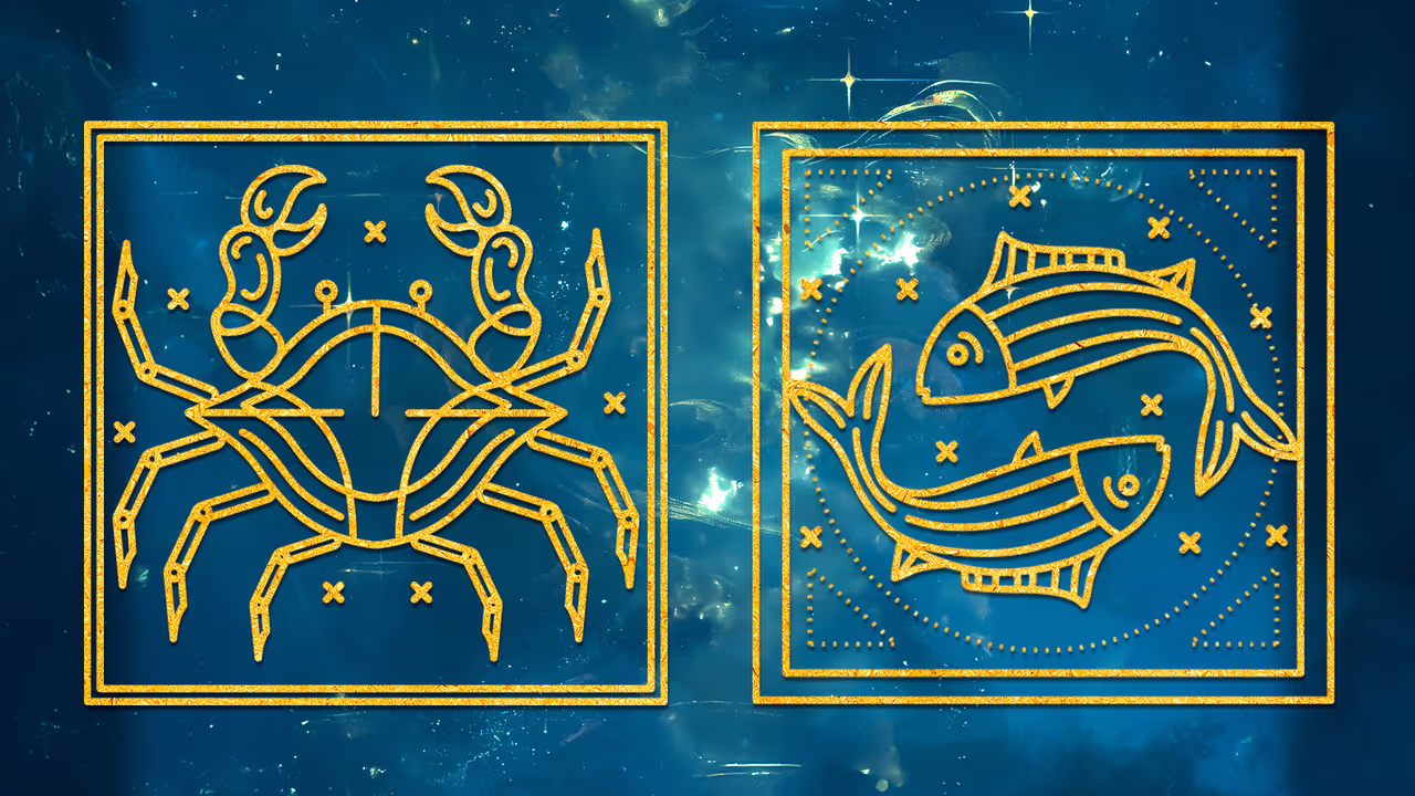 Compatibilidad entre Cáncer y Piscis: la conexión emocional más ...
