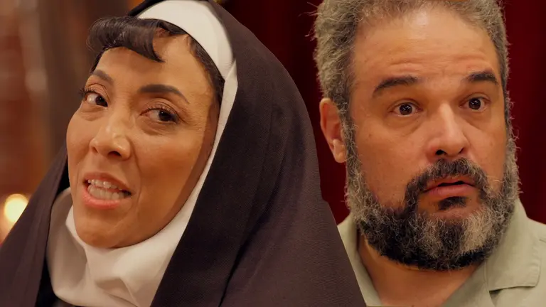 40 y 20: Paco, Toña, Brayan y Fran hacen el rídiculo frente al sacerdote | Shows 40 y 20 | Las ...