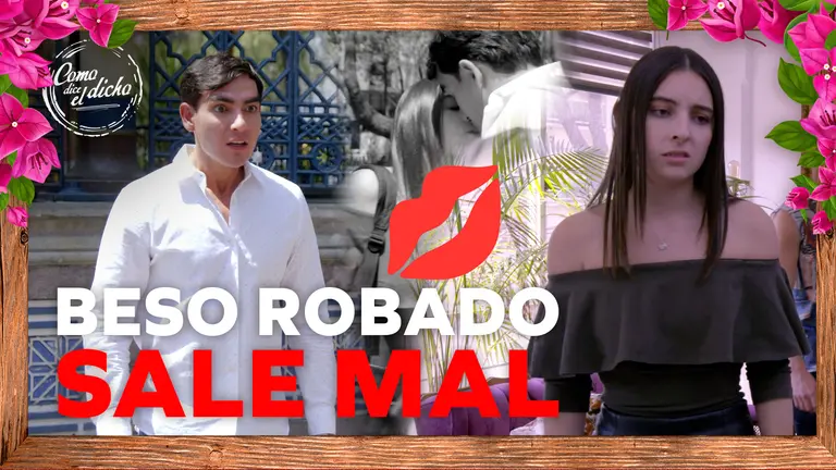 Daniela le roba un beso a su crush pero se lleva una gran decepción ...