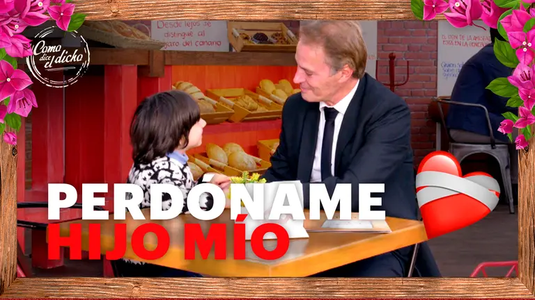 Mario no quiere que su hijo le tenga miedo y le pide perdón a Angelito por ser un gruñón | Shows ...