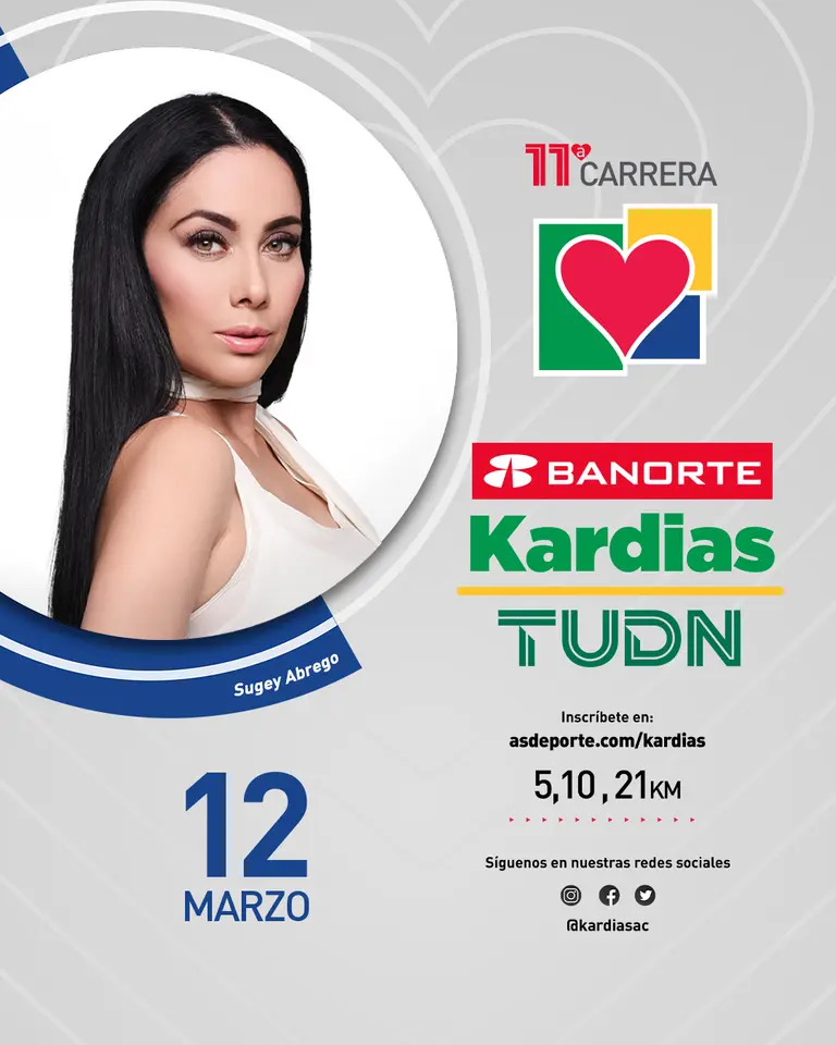 ¿Qué es la carrera Kardias TUDN y cómo participar? Sugey Ábrego y ...