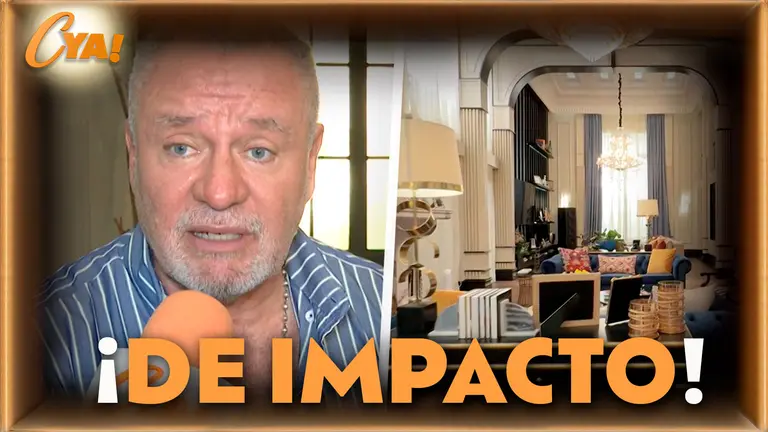 José Alberto Castro abre las puertas de la espectacular mansión de su ...