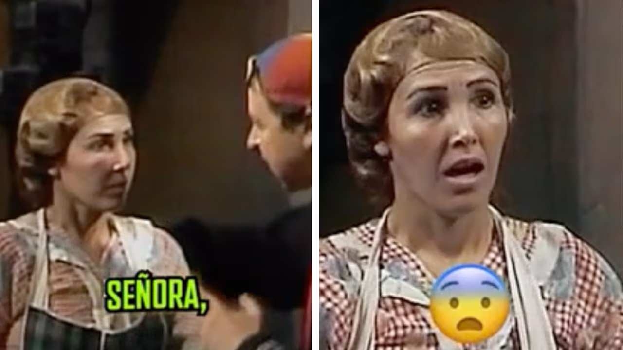 Doña Florinda va al salón de belleza... ¡y Quico no la reconoce ...