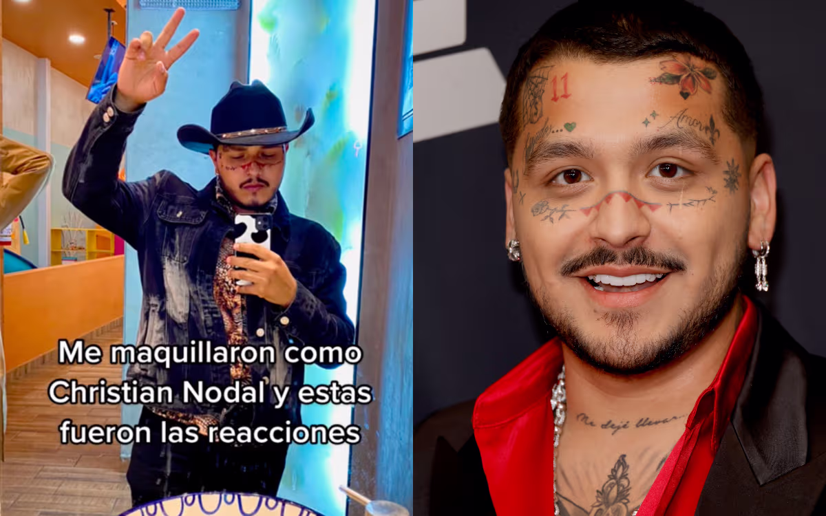 Chico se disfraza de Nodal y engaña a sus fans en las calles de ...