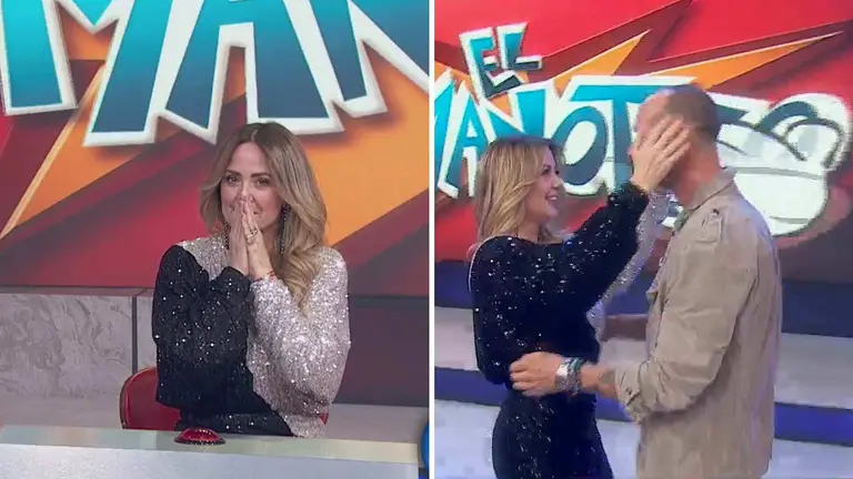 Erik Rubín sorprende a Andrea Legarreta en el programa Hoy; mira el ...