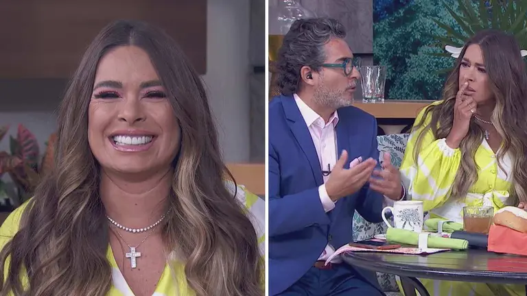 Galilea Montijo mete la pata en Hoy y le pide perdón a su esposo: "No es cierto, mi amor ...
