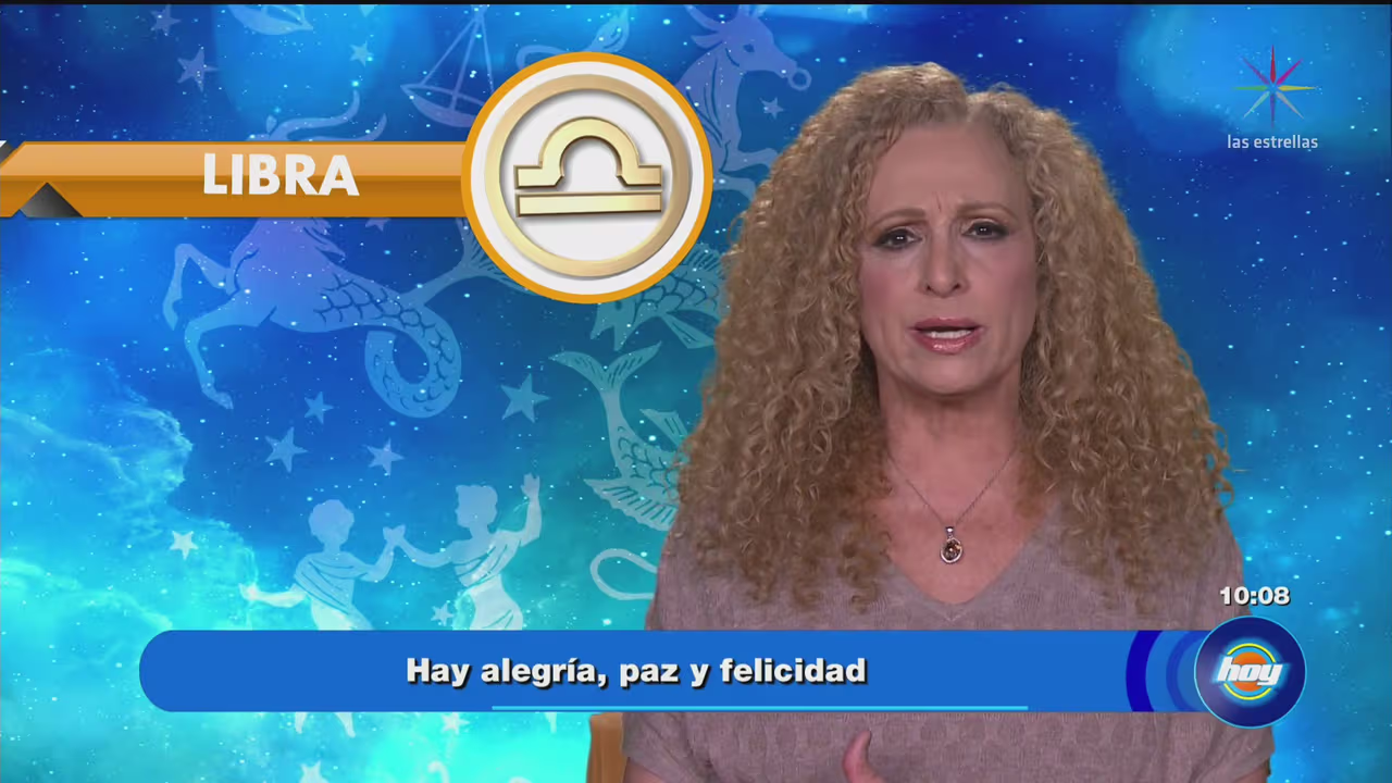 Horóscopos Libra 26 de Noviembre | Shows Hoy | Las Estrellas
