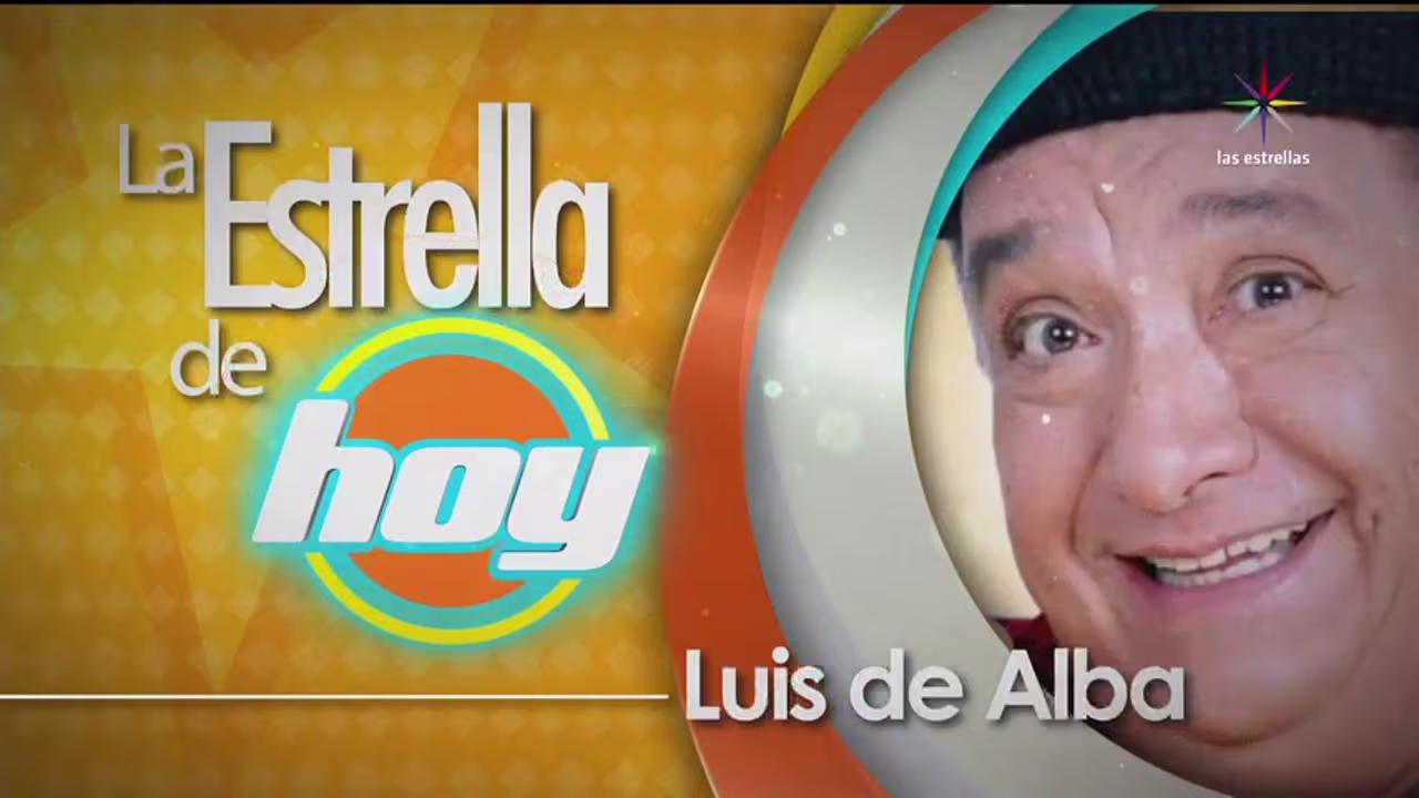 LA ESTRELLA DE HOY: Luis De Alba | Shows Hoy | Las Estrellas