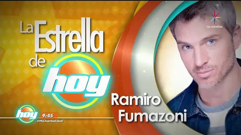 La Estrella De Hoy: Ramiro Fumazoni | Shows Hoy | Las Estrellas