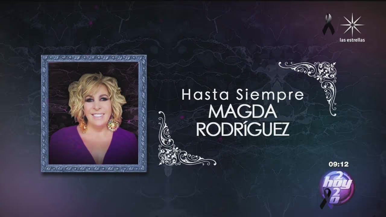 Magda Rodríguez la mujer que nos recordó que 'Hoy', lo haces tú | Shows ...