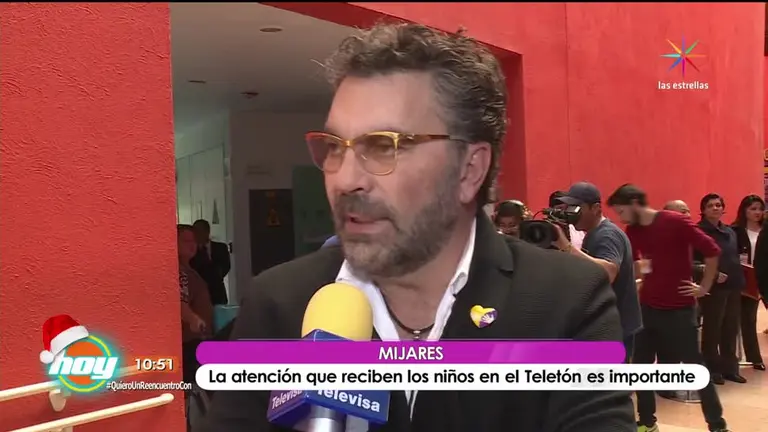 Mijares visitó el CRIT Estado de México | Shows Hoy | Las Estrellas