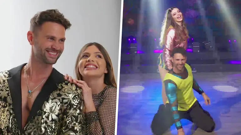 Daniela Parra y Rafael Nieves con gran química pero algunas fallas que los jueces notaron ...