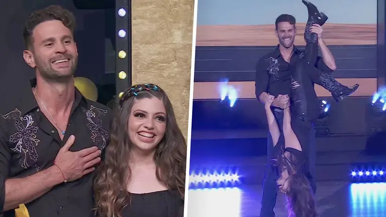 Daniela Parra y Rafael Nieves sorprenden con una quebradita al jurado de Las Estrellas Bailan en ...