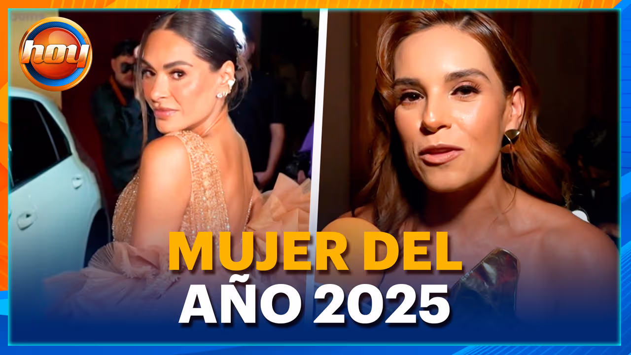 Galilea Montijo lució ESPECTACULAR para entregarle un premio a Tania ...