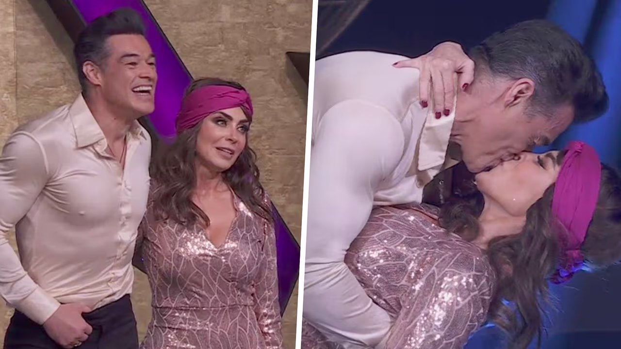 Juan Ángel llenó la pista de amor al bailar música disco con su esposa ...