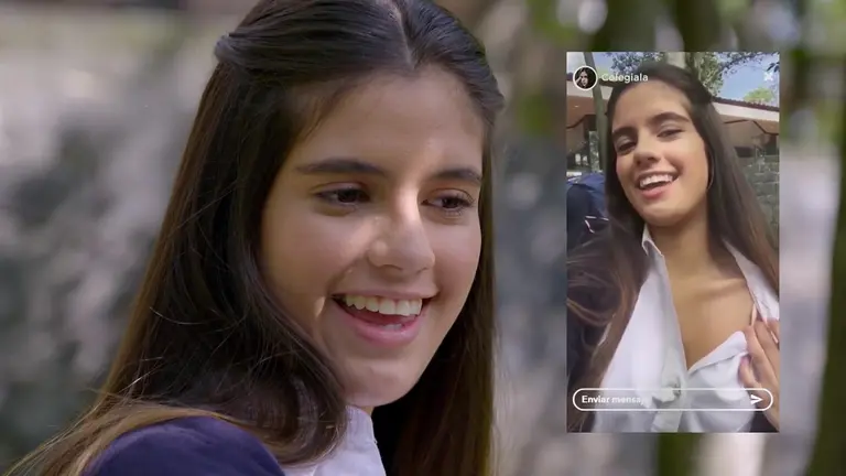 La Rosa de Guadalupe: Vicky quiere llamar la atención de sus seguidores ...