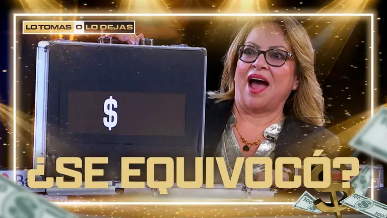 ¿Delmi se equivocó al aceptar la oferta de la banquera? | Lo Tomas o Lo ...