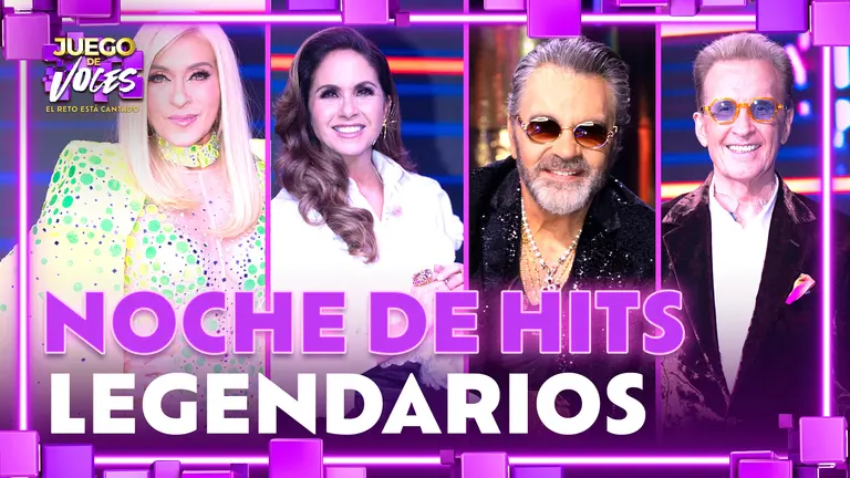 Las Leyendas reviven sus grandes éxitos con orquesta en Juego de Voces ...