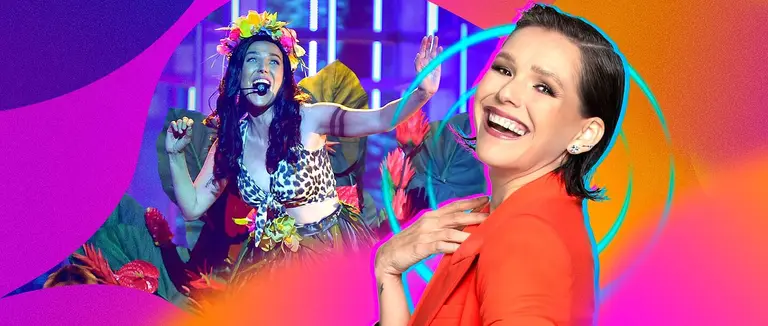 Kika Edgar enfrentó reto de cantar en inglés para ser Katy Perry ...