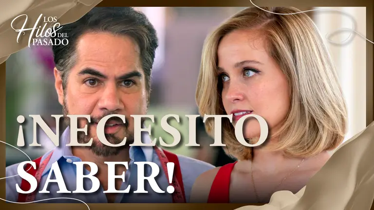 Tamara investiga quién le robó el amor de Carlos | Novelas Los Hilos del Pasado | Las Estrellas