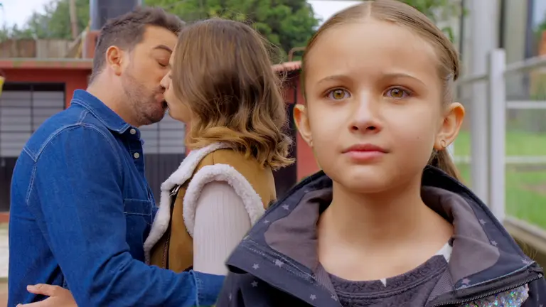 Maca descubre a Bárbara besando a su tío | Novelas Mi Amor Sin Tiempo ...