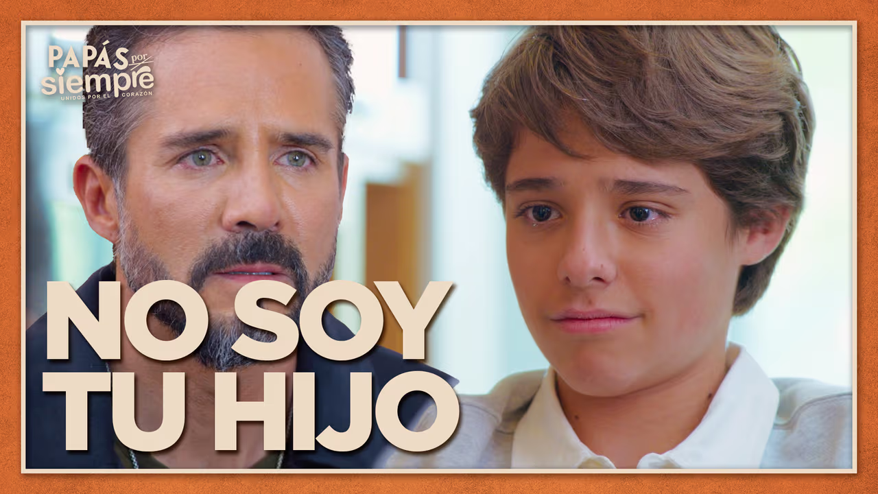 Emiliano confirma que Tino no es su verdadero padre | Novelas Papás por ...